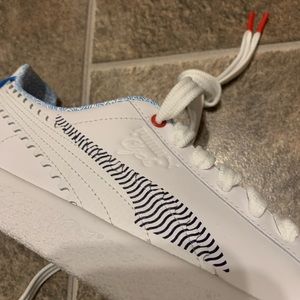 Puma | Shoes | Puma Clyde Ss Lifestyle Sneakers Postal Labels Usps Mail ...